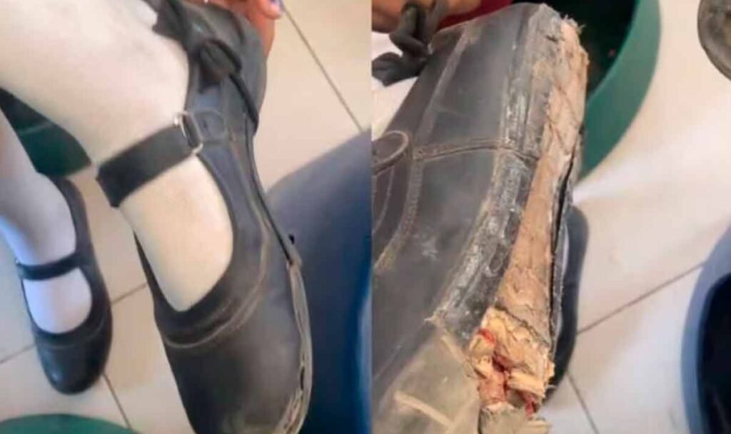 Estudiante de Yucatán encuentra ingeniosa solución para sus zapatos ...