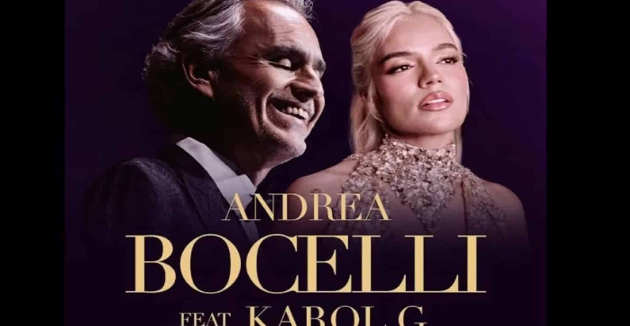 Video: Andrea Bocelli lanza canción con Karol G; así suena – PlayaalDía